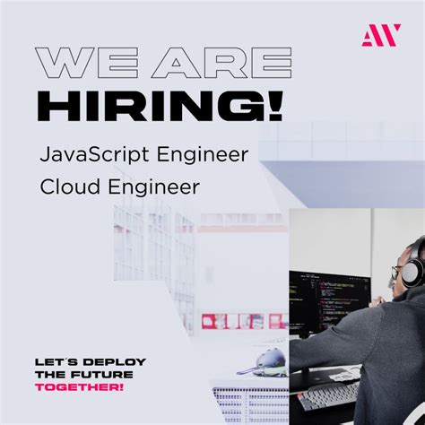 Advanceworks On Linkedin Techjobs Javascript Cloudengineer