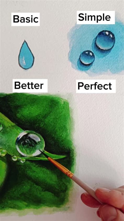 How To Draw A Raindrop Step By Step