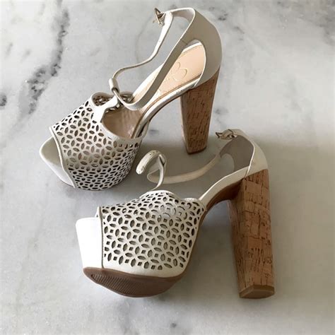 Jessica Simpson Shoes Jessica Simpson Platform Heels Chunky Wood