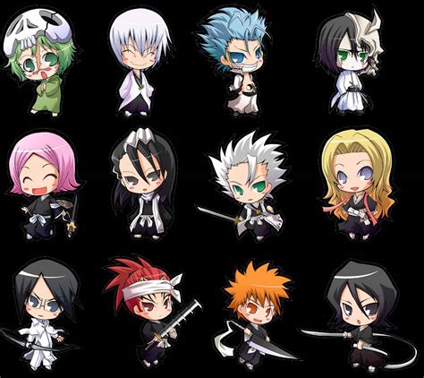Bleach Chibi Wallpapers Top Free Bleach Chibi Backgrounds Wallpaperaccess