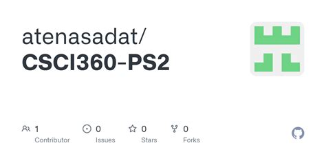 Github Atenasadatcsci360 Ps2