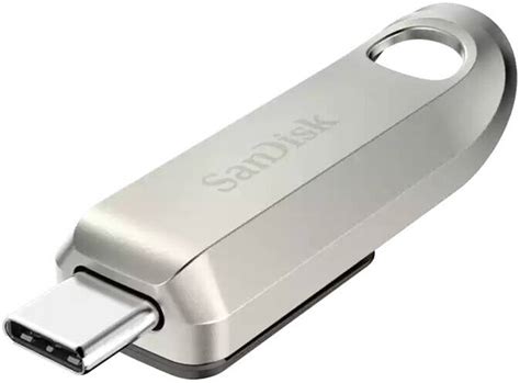 Sandisk Ultra Luxe Usb Type C Flash Drive 64gb Capacity Usb C Connector Up To 400mbs Read