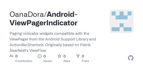 Github Oanadoraandroid Viewpagerindicator Paging Indicator Widgets