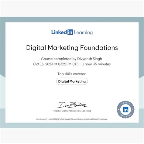 Divyansh Singh On Linkedin Linkedinlearning Digitalmarketing