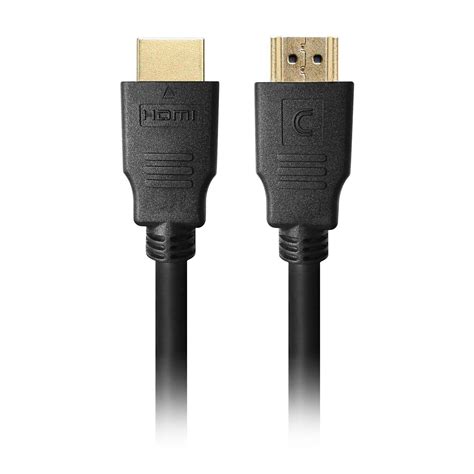 Comprehensive Standard Series High Speed 4k Hdmi Cable Black 25ft