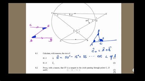 grade 11 euclidean geometry worksheet