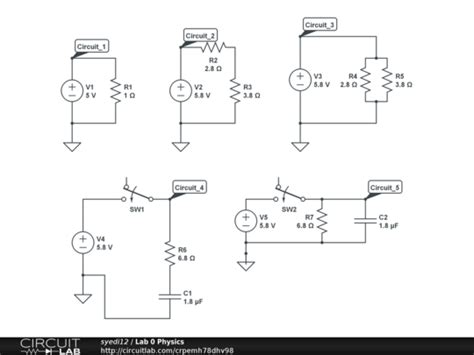 Lab Physics CircuitLab