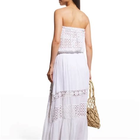 Ramy Brook Dresses Ramy Brook Kate Strapless Crochet Dress Poshmark