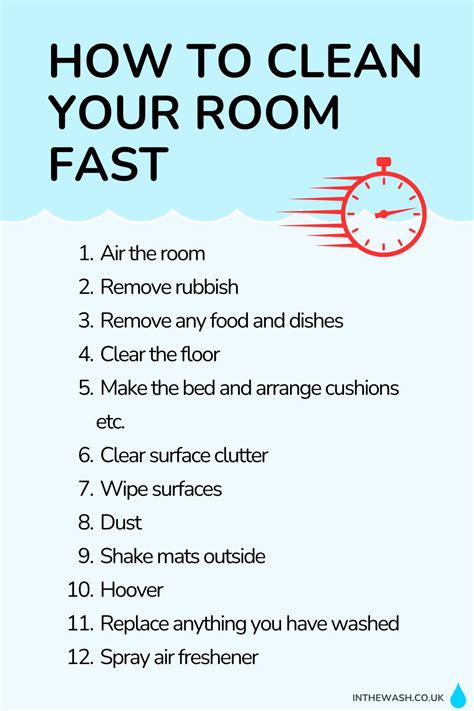 how to clean and tidy your room fast