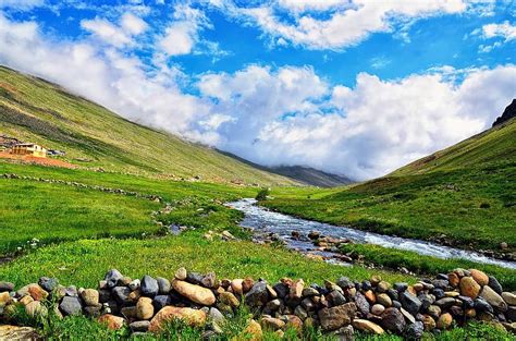 Nature Landscape Ka Kars Landscapes Nature Sky Grass Mountain Green Peace Grassland
