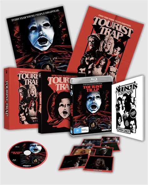 David Schmoellers Tourist Trap Creeping Onto Umbrella Blu Ray In