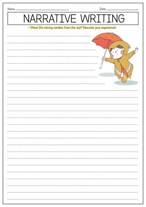 15 Worksheets 4th Grade Narrative Writing Narrative Writing