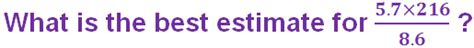 Estimation In Arithmetical Calculations Gcse Maths Quiz