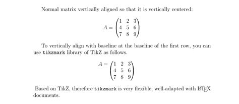 Vertical Alignment Of Matrices With Spalign Package TeX LaTeX Stack Exchange