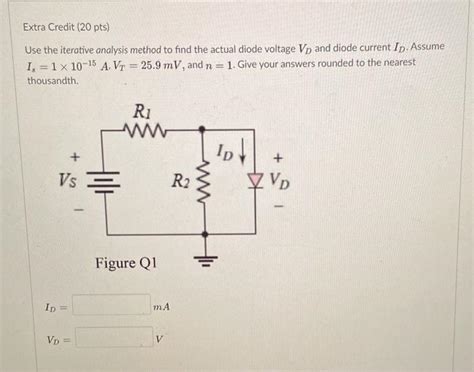 Solved Extra Credit 20 Pts Use The Iterative Analysis