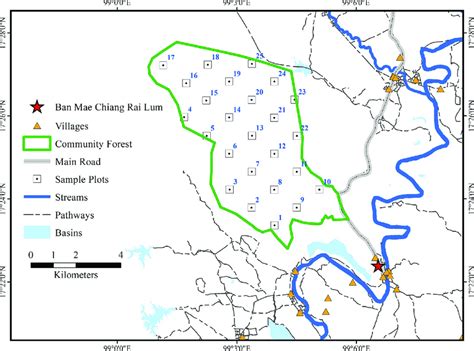 Location Of The Sampling Plots Identified Through The Systematic Download Scientific Diagram