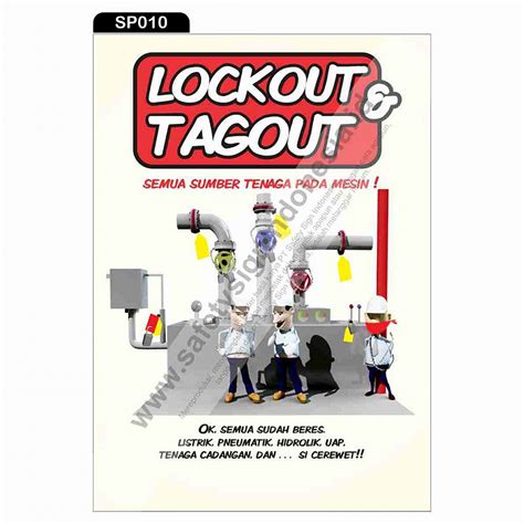 Safety Poster Chapter I Lockout Tagout SP010 Safety Poster