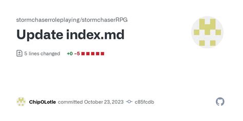 Chipolotle Pushed A Commit Update Indexmdremoved Bonus Proficiencies Rstormchaserrpg