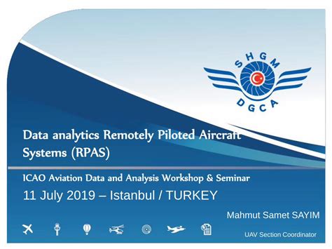 Pdf Data Analytics Remotely Piloted Aircraft Systems Rpas · Icao Aviation Data And Analysis