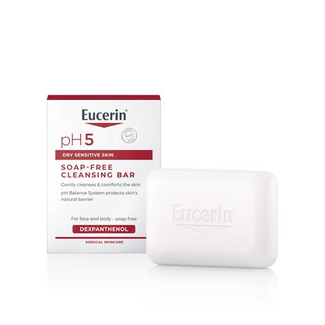 Ph5 Soap Free Cleansing Bar Soap Free Bar For Dry Sensitive Skin Eucerin