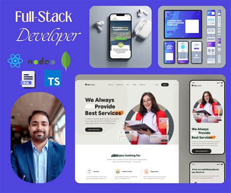 Design And Develop A Fully Responsive React Website By Sudip Pahari Fiverr