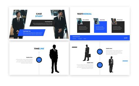 Security Guard Powerpoint Template Powerpoint Template Stencil