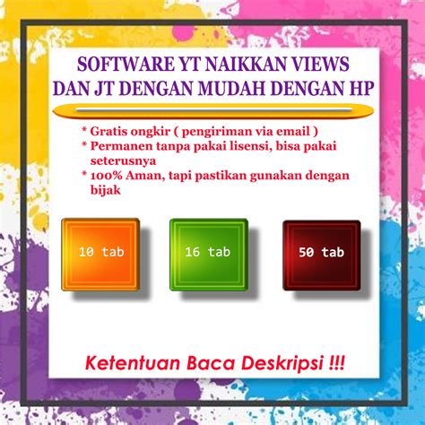Jual Cara Meningkatkan Views Youtube Software Menaikkan View Yt Dan
