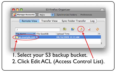 Amazon S3 Bucket Backup