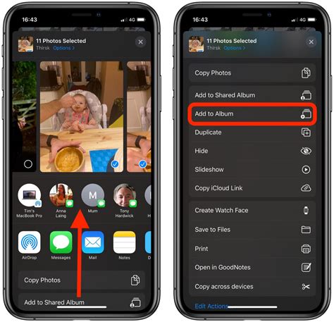 How To Add Several Photos To An Album In The Photos App In IOS MacRumors