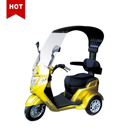 2023 Cheap 3 Wheeled Mobility Scooter With Roof China Electric