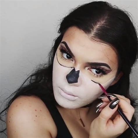 Pretty Skeleton Makeup Mugeek Vidalondon