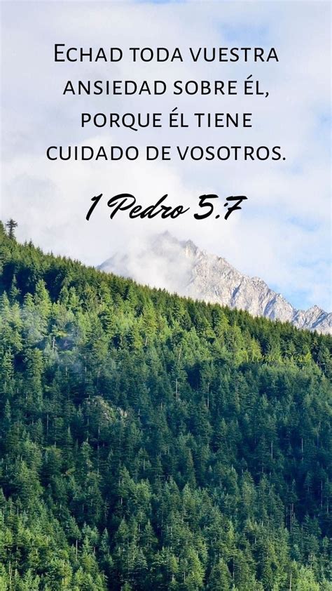 Mensajes Cristianos 1 Pedro 5 7 1 De Pedro 5 7 Versiculos Biblicos