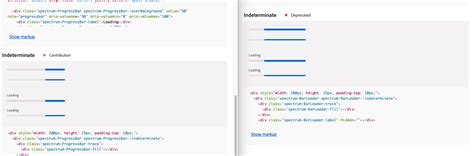 check progressbar against dl and vrt · issue 829 · adobe spectrum css