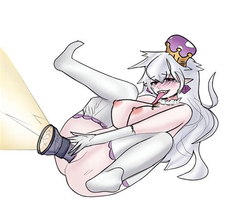 Rule 34 Boosette Chinner Luigis Mansion Mario Series Masturbation