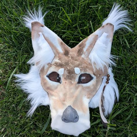 Therian Mask Coyote Etsy