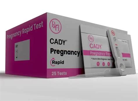 Cady Pregnancy Rapid Test Kit Revital Healthcare