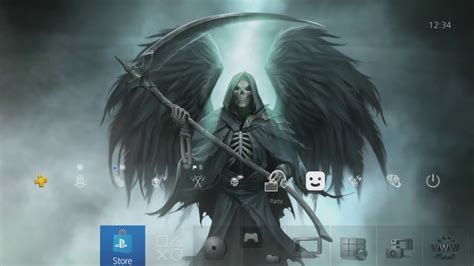 [ps4 Themes] Briks 2 Dark Reaper Lord Dynamic Theme Youtube