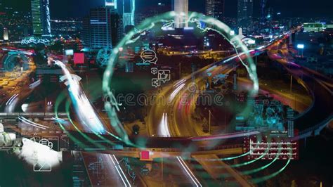 Smart City And Communication Network Concept 5g Iot Internet Of Things Telecommunication