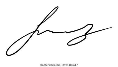 Handwritten Fake Signature Isolated Doodle On Stock Vector Royalty Free 2492778421 Shutterstock