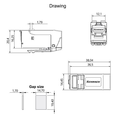S Jack Module Rj45 Shielded Cat 6a 10gb Single Pack Online Shop