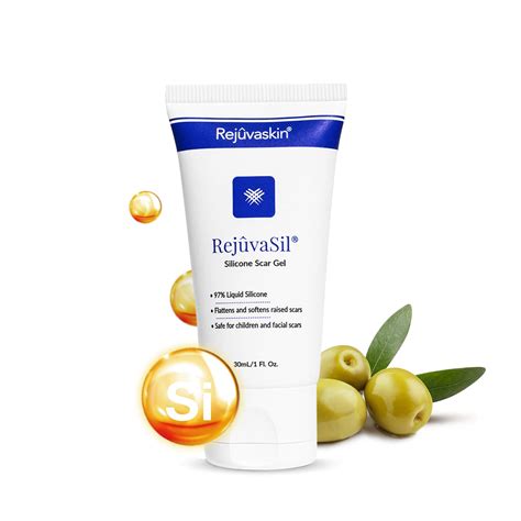 Buy RejuvaSil Silicone Scar Gel, Silicone Gel Treatment for Surgical ...