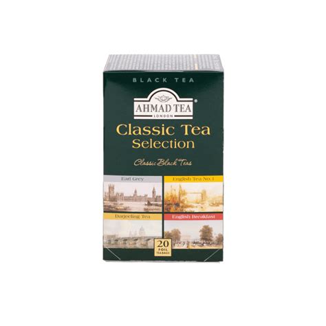 Ahmad Tea Classic Tea Selection Of 4 Black Teas Tea Shopbestfoods