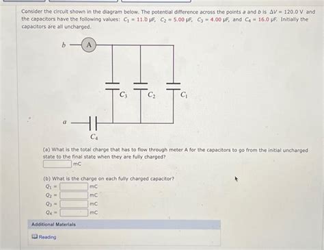 Solved Consider The Circuit Shown In The Diagram Below The Chegg