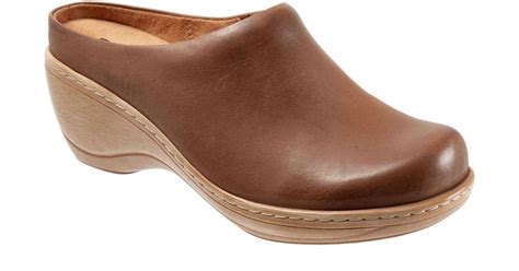 Softwalk Madison Clog In Brown Lyst
