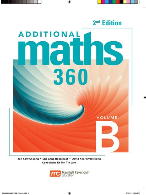 Additional Maths 360 Volume B 2nd Edition 2 Pdf