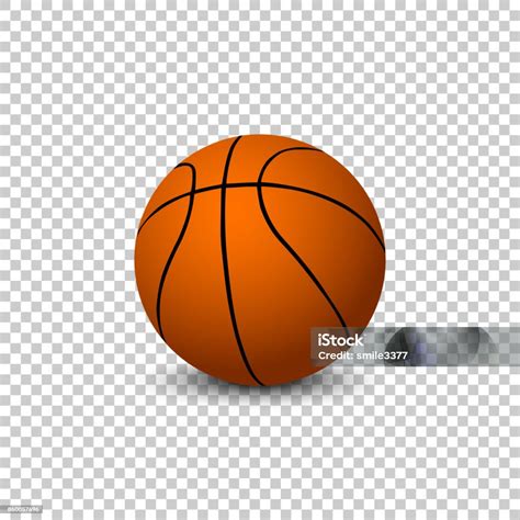 Vector Basketball Isolated On Blanck Background Vector Basketball Ball