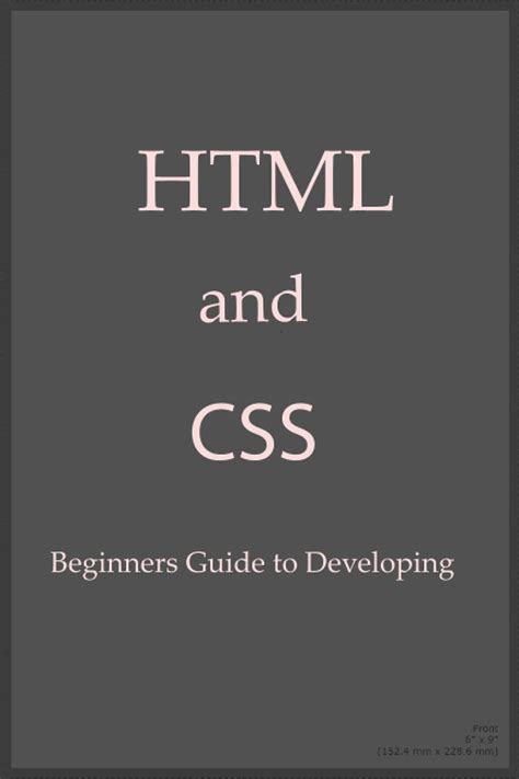 Buy Html And Css Quickstart Guide The Simplified Beginners Guide To