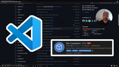 Getting Started With Sage Monorepo Dev Container Github Codespaces