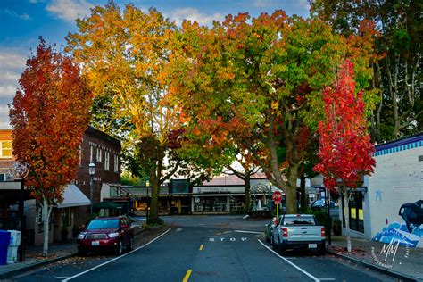 Edmonds Washington Fall Colors Michael Mcauliffe Photography