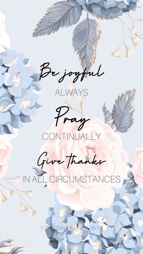 Bible Verse Wallpaper Be Joyful Always Pray Continually
